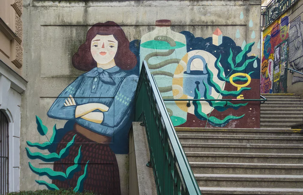 11 jaw-dropping pieces of Vienna street art - Vienna Würstelstand