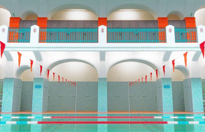 16 photographs capturing the surreal look of Vienna's indoor public ...