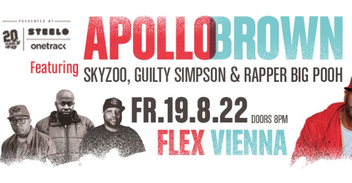 Apollo Brown / Skyzoo / Guilty Simpson / Rapper Big Pooh - Vienna ...