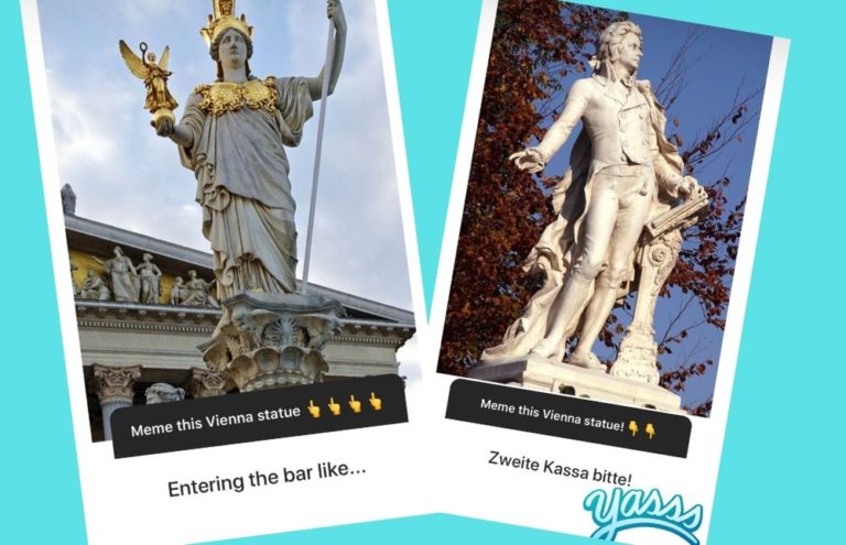 Meme this Vienna statue! 15 statues on the city's streets memed by you