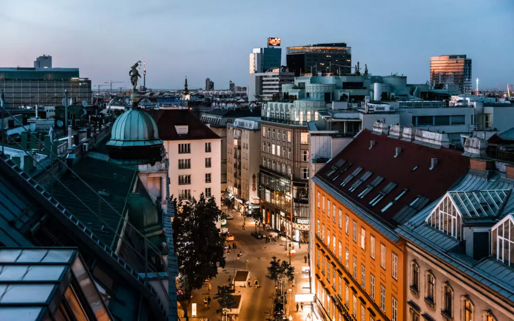 Spectacular sunset photos from Vienna’s rooftop bars where you can ...