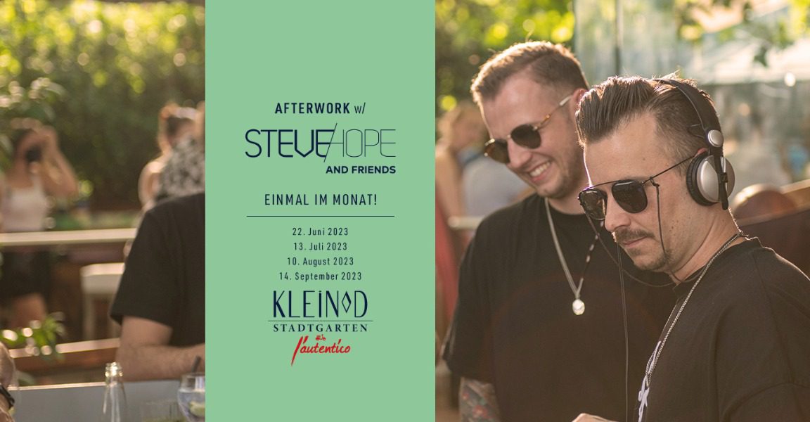 Steve Hope & Friends Afterwork | Kleinod Stadtgarten - Vienna Würstelstand
