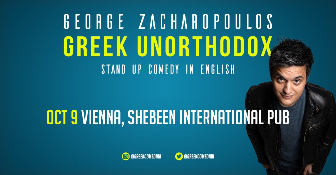 George Zacharopoulos (GR) - English Stand-Up Comedy Night - Vienna ...