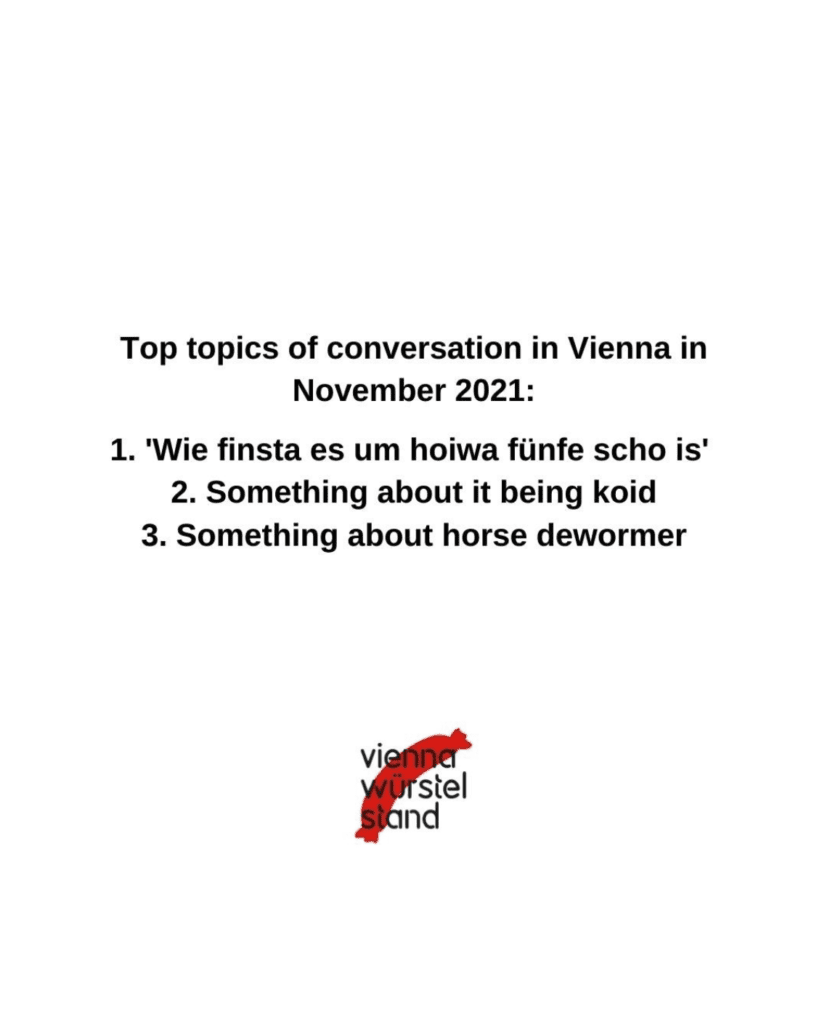 The incredible year Vienna has had explained in 34 memes and TikTok ...