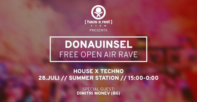 DONAUINSEL FREE OPEN AIR RAVE - Vienna Würstelstand